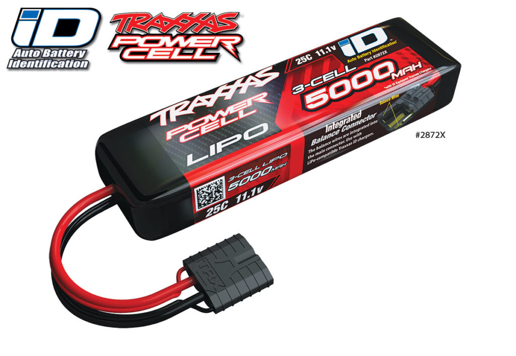 TRAXXAS 5000 mAh 3 Cell 11.1V LIPO - Excell Hobby