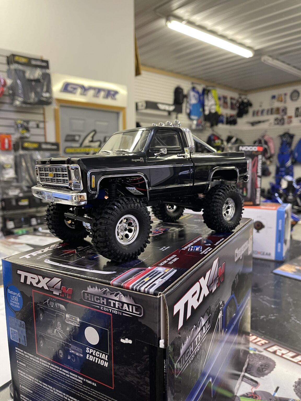 TRAXXAS 1/18TH TRX 4M CHEVY K10 SPECIAL EDITION BLACK! - Excell Hobby